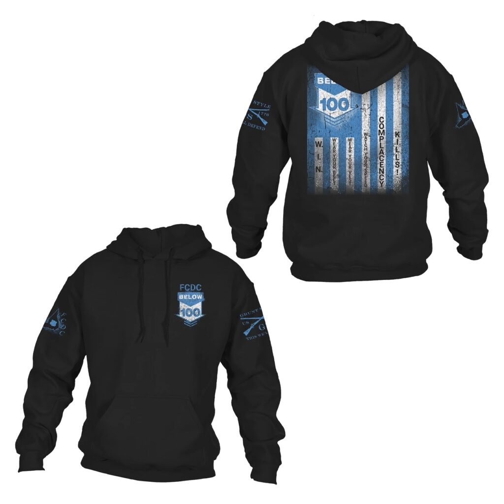 Limited Edition Below 100 Apparel - BELOW100.ORG